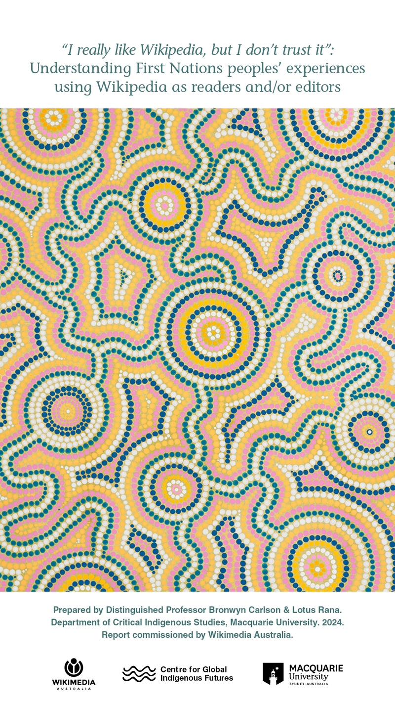 First Nations Focus Group Report - Wikimedia Australia